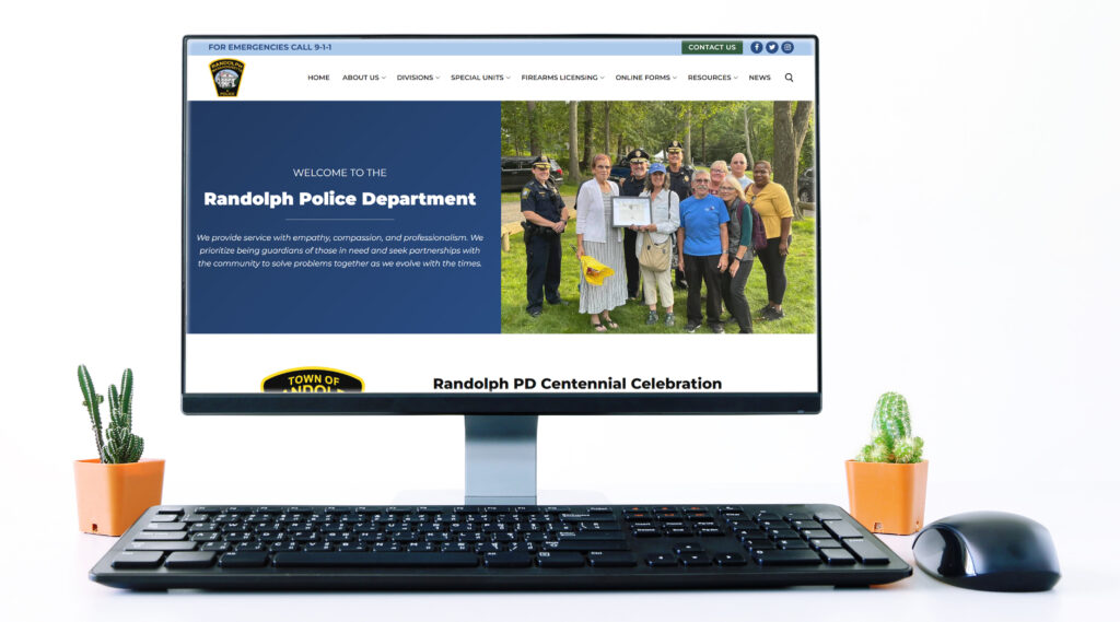 Randolph Police Department Debuts Website Redesign – Randolph Police ...